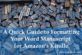 A Quick Guide to Formatting Your Microsoft Word Manuscript for Amazon’s ...