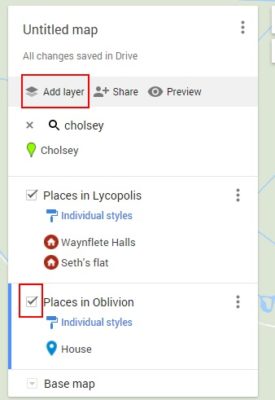 Using Google’s “My Maps” to Keep Track of All the Locations in Your ...