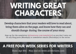 Seven Common Problems Writers Have With Characters | Aliventures